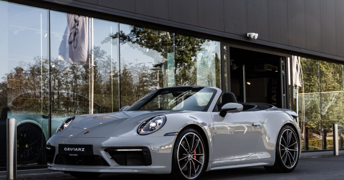 Porsche 911 4S Cabrio - 992 Carrera - Crayon | Caviarz