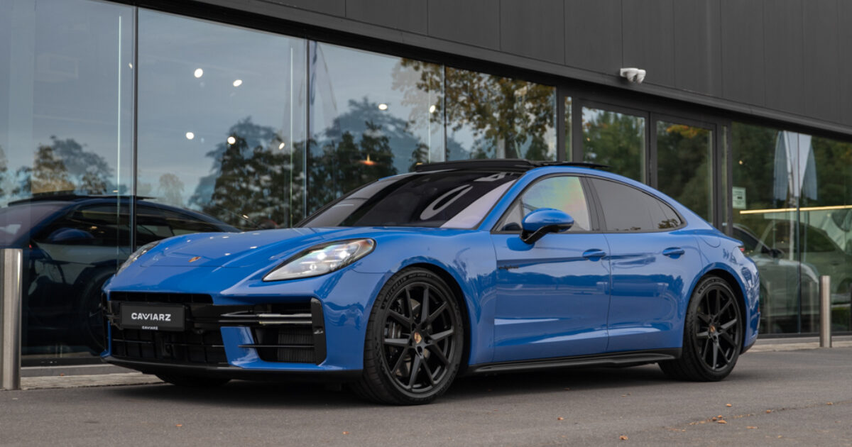 Porsche Panamera 4S E-Hybride | Lugano Blue | New Model |… | Caviarz